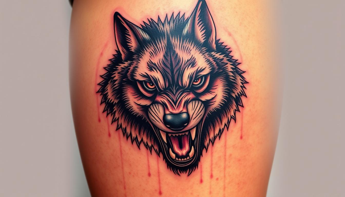 Vous voulez un tatouage de loup ? Que symbolise-t-il ? - Tattoo Attitude